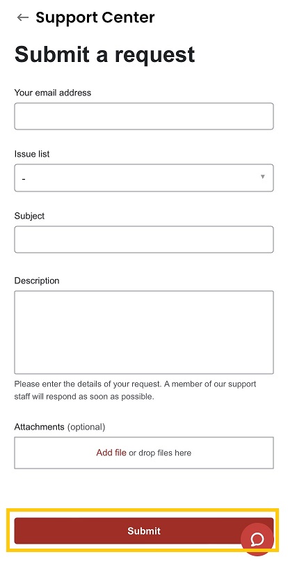 How to reach us via Z.com EX application – Support Center | Z.com EX
