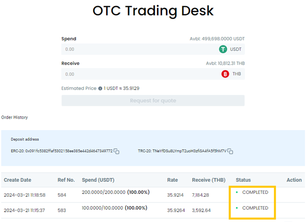 ใช้งานฟังก์ชั่น OTC อย่างไร – ศูนย์ช่วยเหลือ | Z.com EX