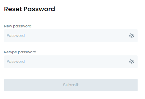 Resetting password on website – Support Center | Z.com EX