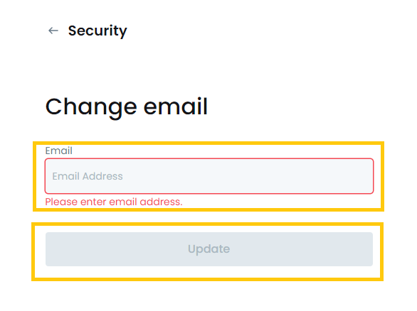 Changing email account on website – Support Center | Z.com EX