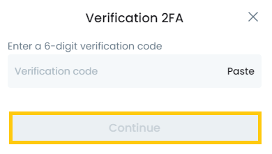 How to enable 2FA on website – Support Center | Z.com EX