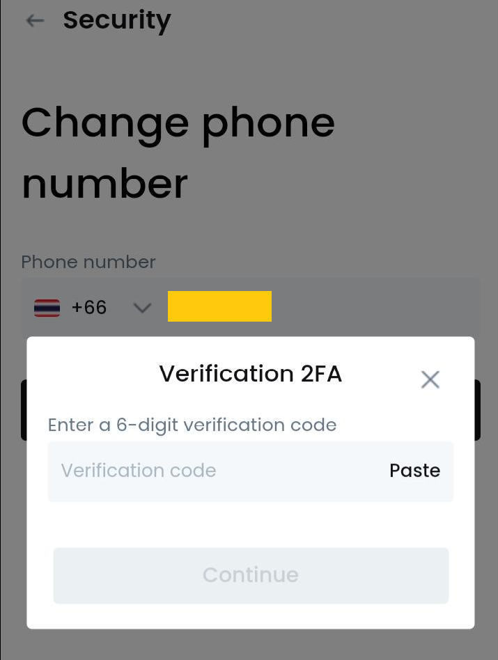 Changing phone number via application – Support Center | Z.com EX